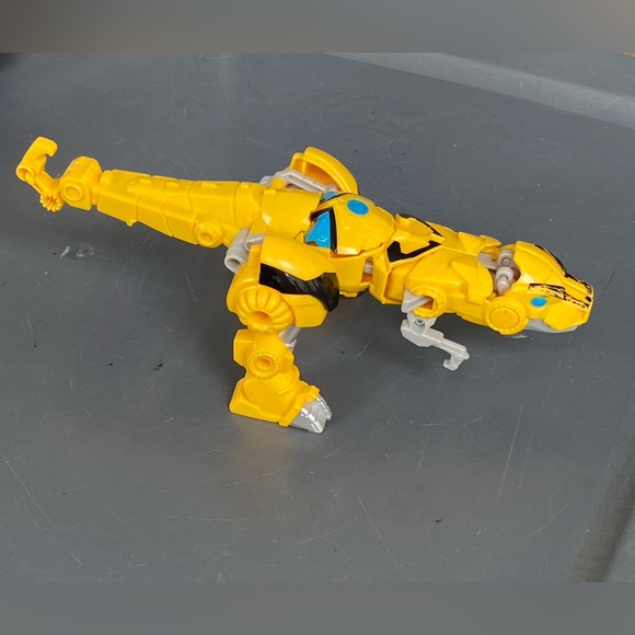 Other | Hasbro Tomy Transformers 8 Tall Yellow Black Dinosaur Preowned ...